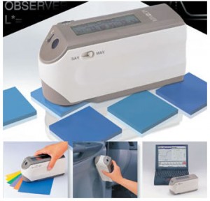 SpectraMagic NX 소프트웨어를 가진 Konica Minolta CM 2500d 소형 분광 광도계