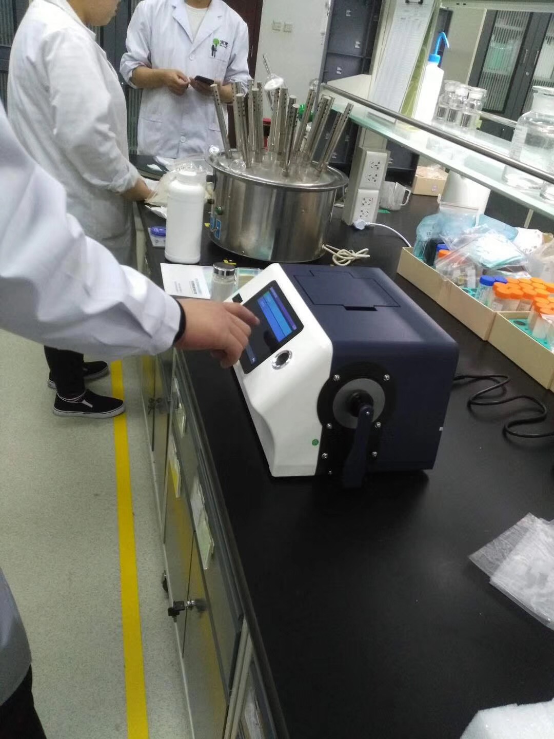 grating van 3nh YS6060 benchtop spectrofotometer voor de Nationale Meting van de Laboratorium Vloeibare Kleur