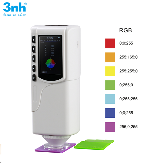 높은 효과적인 비용 소형 colorimetro 3nh 상표 NR60CP는 konica minolta 색도계 플러스 cr10를 대체합니다