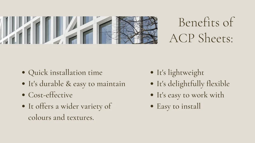 ACP benefits infographic