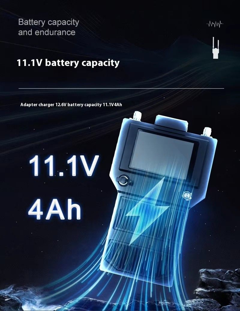 1-2km Precision Warning Handheld Drone Detector with Touch Screen