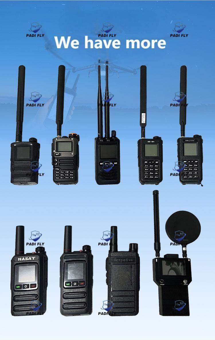 Handheld 1-3km 100MHz-6GHz Frequency Signal Detector with Dji Fpv Autel Drone Positioning