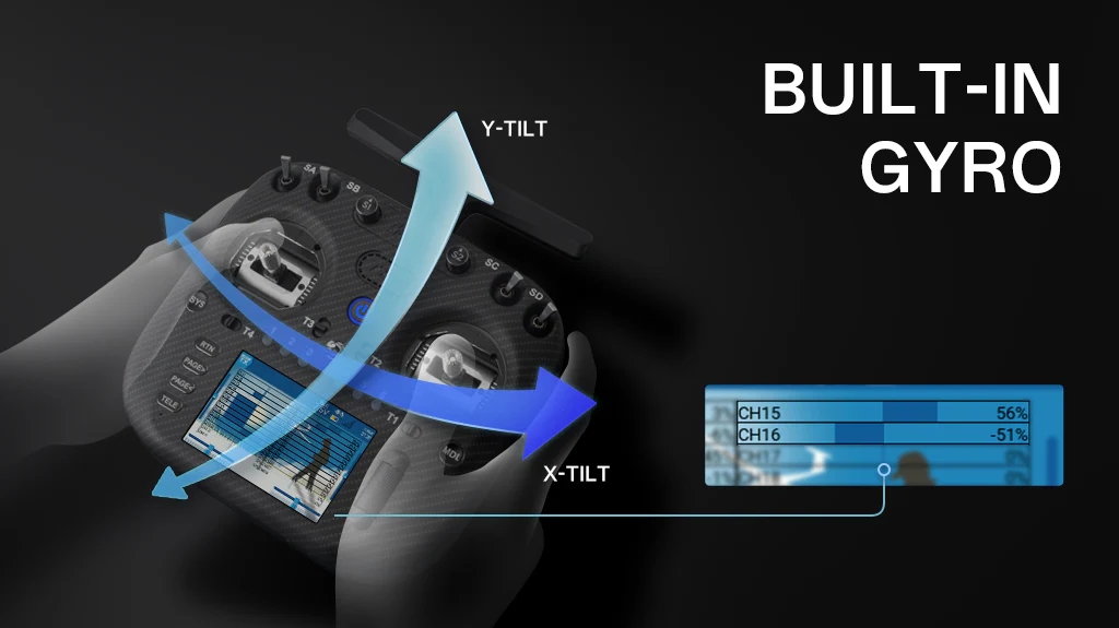 Radiomaster TX15 Max Radio Controller AG02 CNC Hall Sensor Gimbals (ELRS / M2) Remote Control
