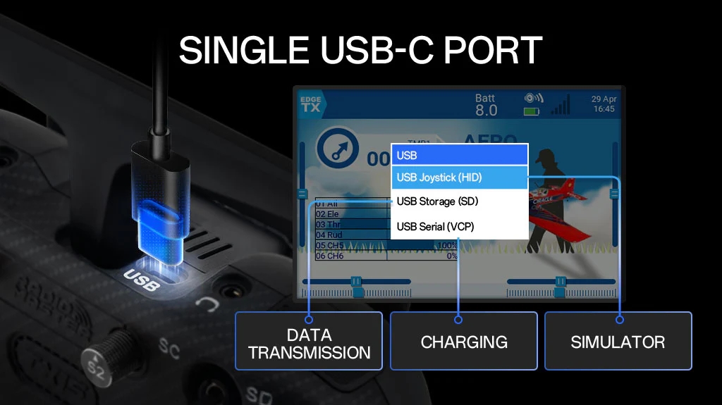 Radiomaster TX15 Max Radio Controller AG02 CNC Hall Sensor Gimbals (ELRS / M2) Remote Control