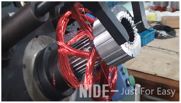 bobina universal do motor que introduz o mahine