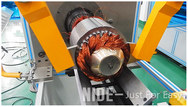 Automatic Horizontal Coil Inserting Machine With Wedge Feeding Mode , Controlled by PLC-3