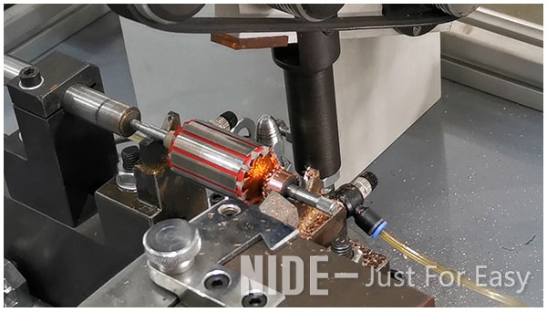 rotor commutator turning Lathe Machine .jpg rotor commutator turning Lathe Machine .jpg