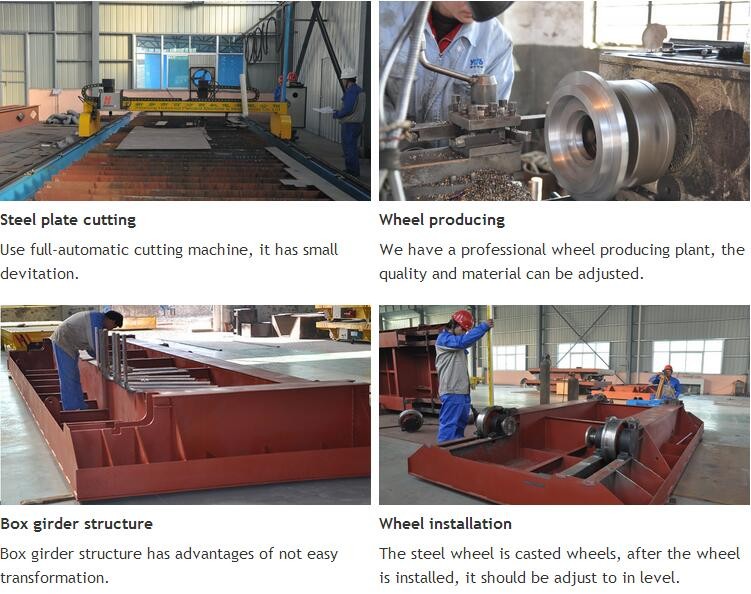 Sale Service Provided Large Capacity Warehouses Railway Bogie 
