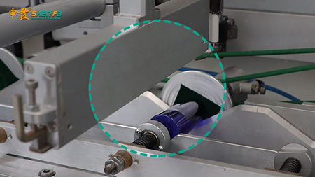 Volle automatische Farbservosiebdruckmaschine für runde ovale Flaschen Squair
