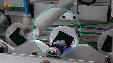 Volle automatische Farbservosiebdruckmaschine für runde ovale Flaschen Squair
