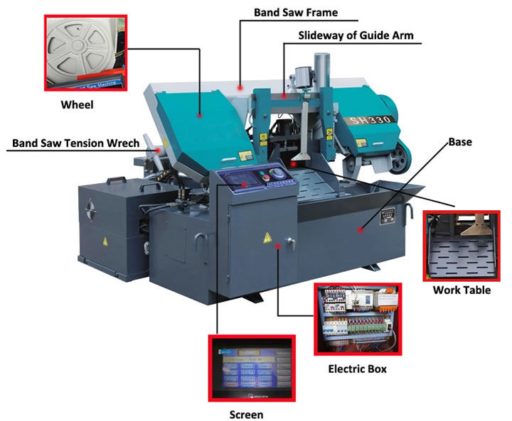 SH-330 sawing 기계