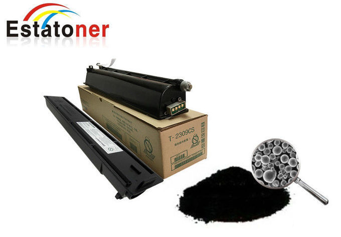 Black Toshiba E-Studio Toner , T-2309E Photocopier Toner Cartridge