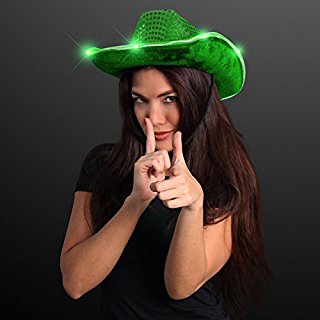il cappello principale, cappello da cowboy principale, accende il cappello da cowboy, cappello principale la prestazione, il cappello della bandiera di U.S.A., il cappello appariscente, il cappuccio appariscente principale, il cappello al neon di incandescenza, cappuccio al neon di incandescenza