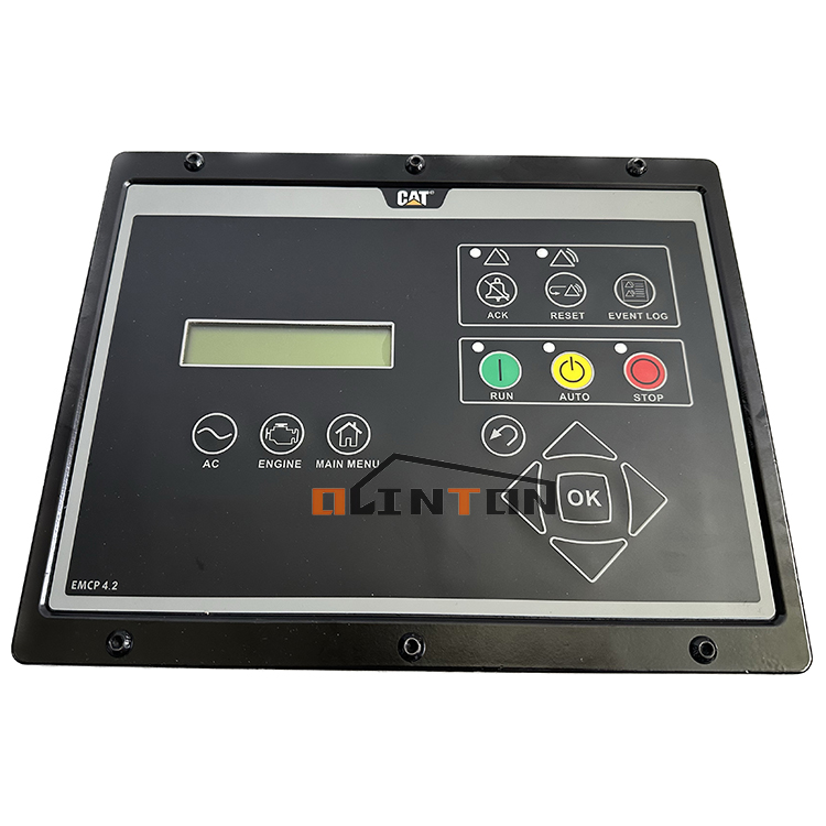 Excavator display monitor front view