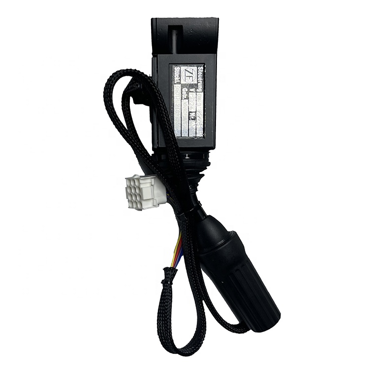 Liugong CLG wheel loader speed change control handle front view