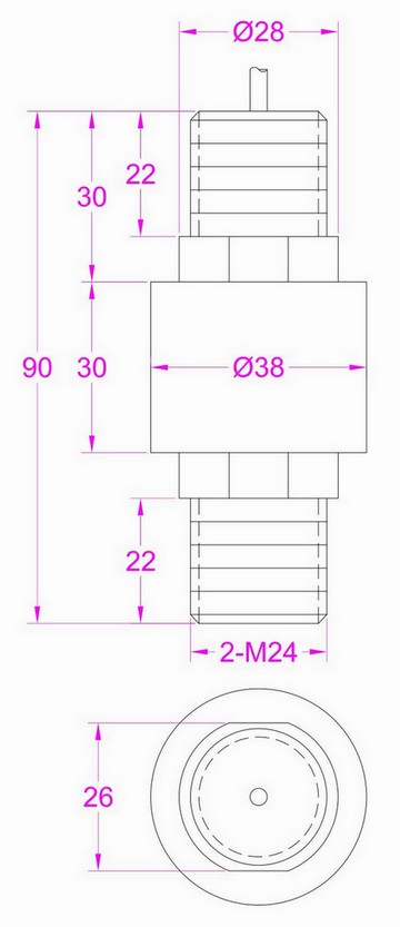 rod_end_force_transducer_5kN_10KN_20KN_30KN_50KN