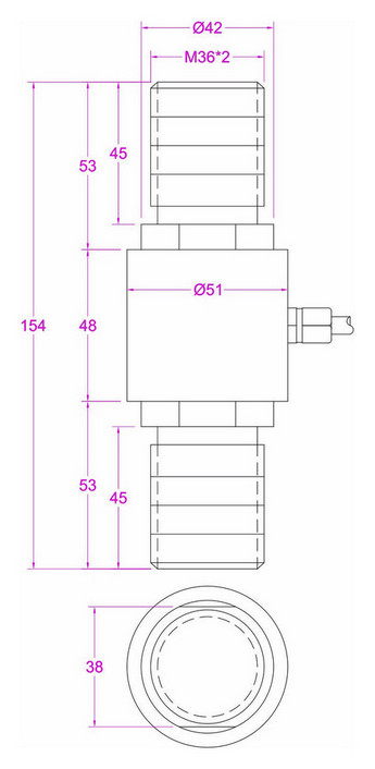inline_Force_sensor_20kN_30kN_50kN_100kN_200kN