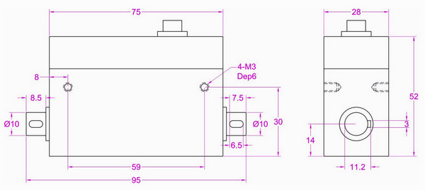 Metro dinámico los 5N-m del esfuerzo de torsión los 2N*m 1Nm 0.5Nm los 0.2N*m los 0.1N-m