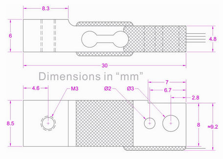 transductor micro 2kg del peso