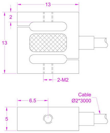 smallest force sensor 10N 20N