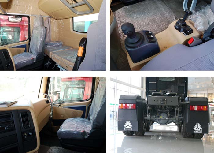 Détails de camion de tracteur du howo a7