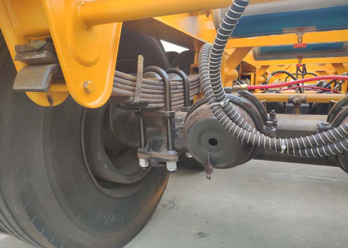 rimorchio di scheletro 40FT con la sospensione della molla