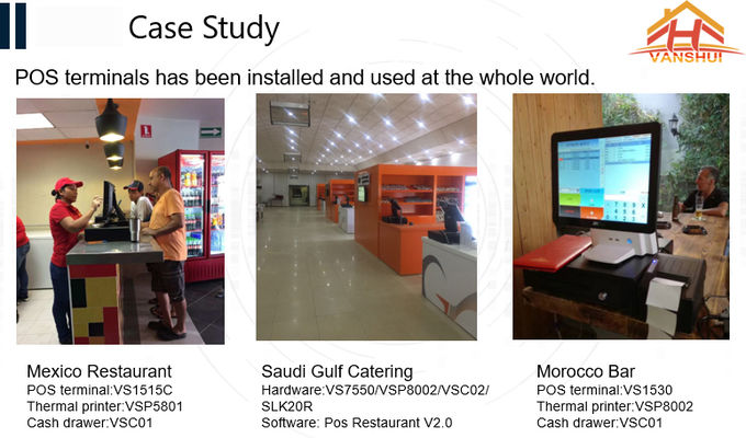 1台の生物測定の指紋スマートなPOSターミナルのすべて