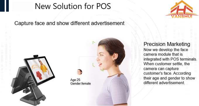 1台の生物測定の指紋スマートなPOSターミナルのすべて