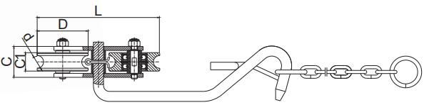 Zinco Garrucha d'argento Bananera per l'azienda agricola 1 della banana