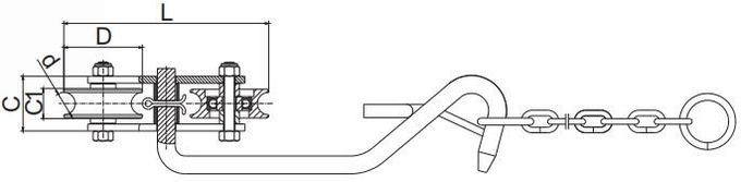 Zinco Garrucha d'argento Bananera per l'azienda agricola 3 della banana