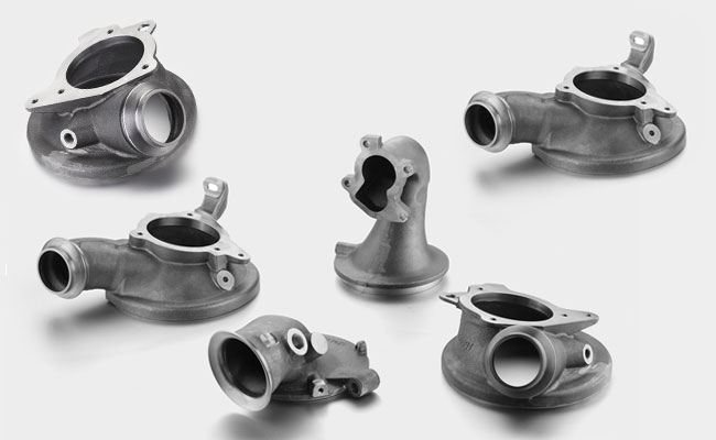 Sand casting Turbo Turbine Elbow Outlet Pipes