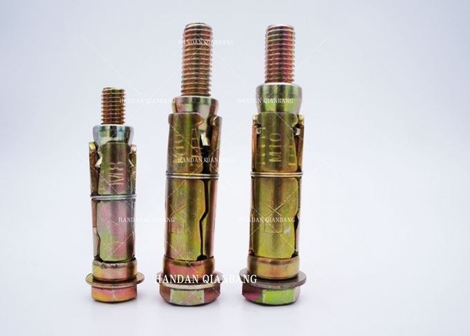 Bulloni d'ancoraggio della riparazione della manica 3PCS del ferro/fermi materiali M6 M8 M10 ancora dello schermo