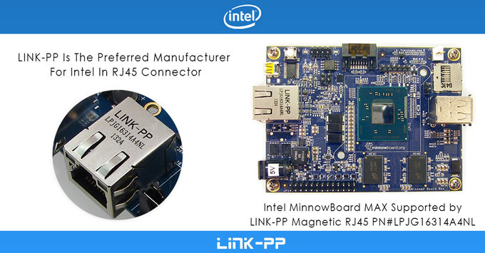 546-844-19 RJ45 1000 base magnetica - fermaglio LPJK0071CNL di T Jack