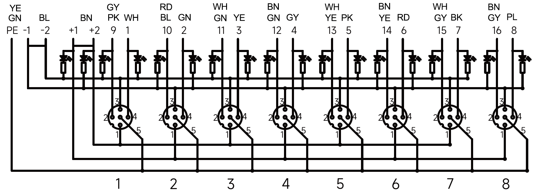 Dual channel configuration diagram