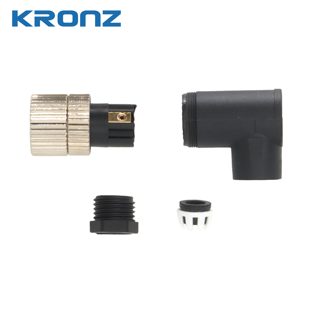 M8 connector side view