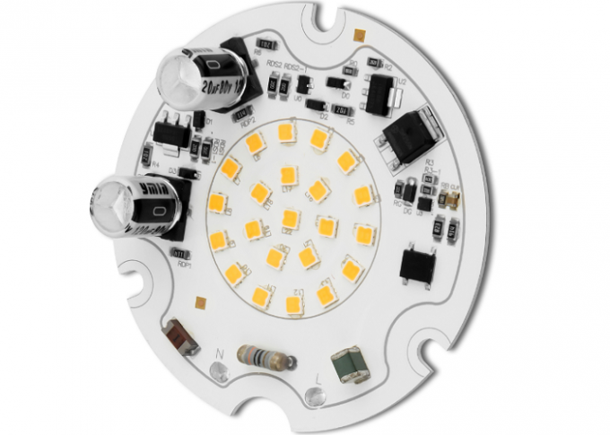 Modul-unten Licht und Decke Wechselstroms 120V materieller weißer Öffnungswinkel 9W 120 Farbe 70mm runden ALUMINIUM-PWBs