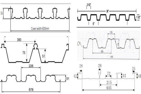 Petit pain en acier de conseils de Decking en métal de Glalvanized de couleur formant la machine