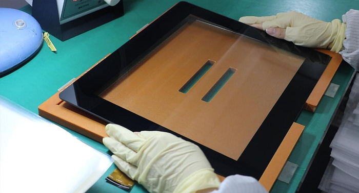 L'industriale a 15 pollici del touch screen resistente del cavo di RXF-15002-01 Reshine 5 ha usato il RTP per il touch screen 1 del chiosco