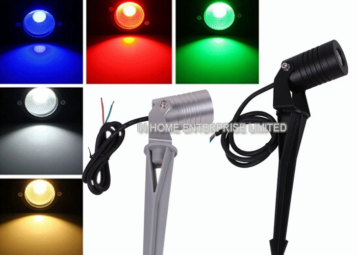 Il IP 65 dei lati di RGB quattro ha condotto l'illuminazione leggera sotterranea di punto del giardino