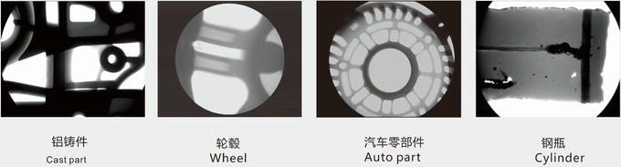 Cabinet 0 de bouclier d'Unicomp X Ray Aluminum Casting 160KV d'inspection de faille entièrement