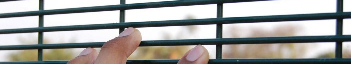 358의 메시 /Anti 방호벽 상승 반대로 커트 담/형무소는 철망사 패널을 용접했습니다