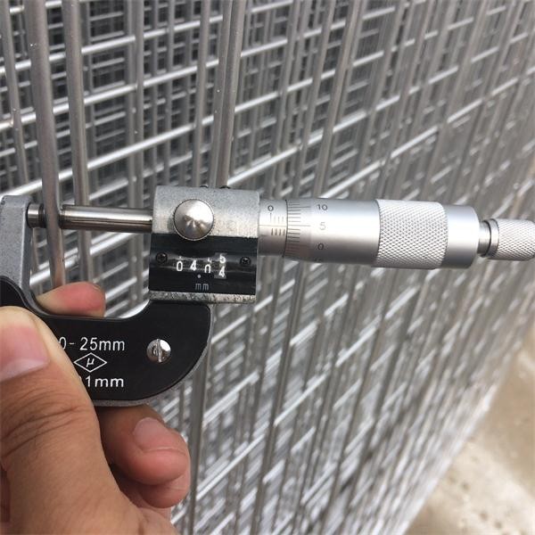 호주 고수준 직류 전기를 통했습니다/PVC coted 임시 담//Portable 이동할 수 있는 검술 검술 (ISO9001의 공장)