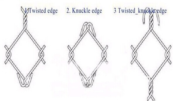 Гальванизированная загородка звена цепи 50С50мм 100С100мм