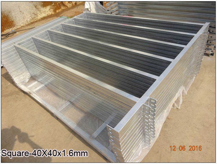 Pannelli galvanizzati resistenti del recinto per bestiame usati pannello del bestiame del bestiame