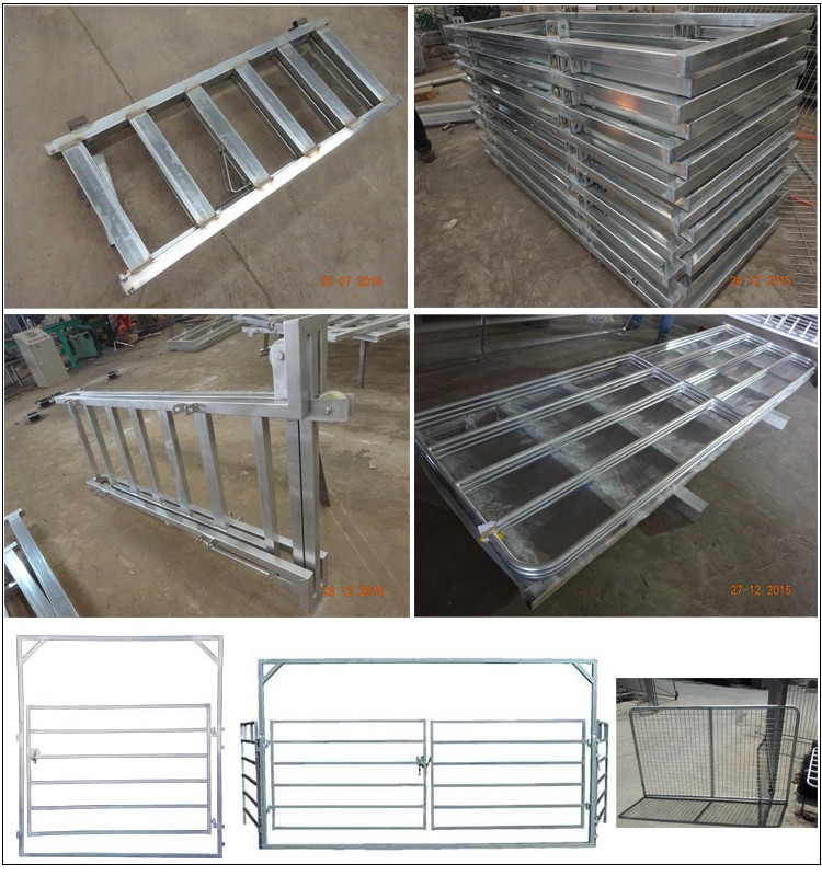 Il pannello galvanizzato resistente del bestiame del bestiame ha usato i pannelli del recinto per bestiame