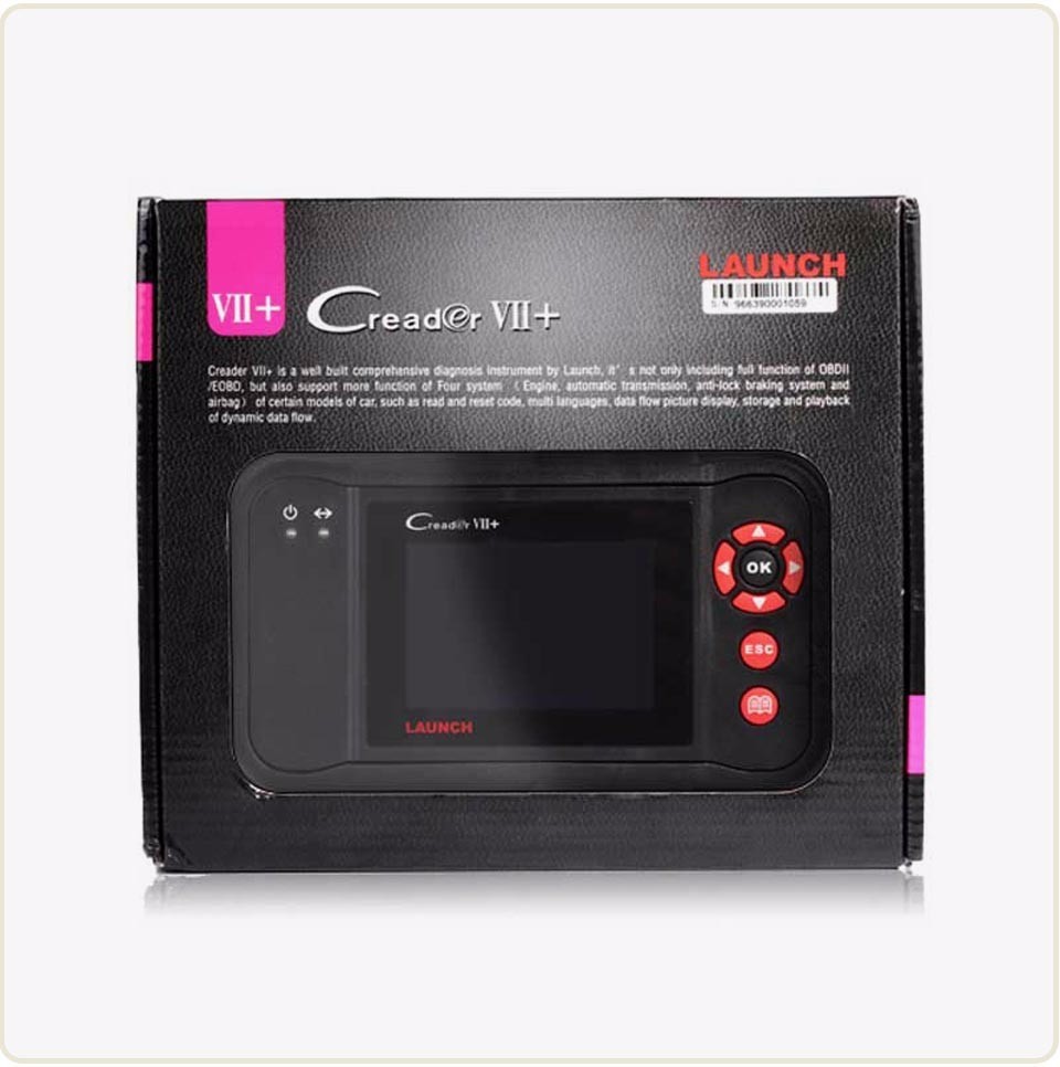 Nuevo actualización más de CReader VII auto del lanzamiento del lector de código del lanzamiento X431 CReader VII+ en línea