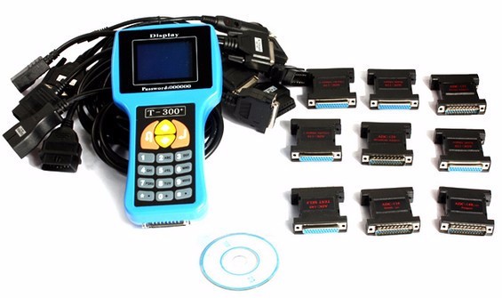 T300 cierran el fabricante opcional inglés- de la llave del T-código T300 V16.8 T 300 T-300 OBD2 del transpondor dominante auto más nuevo del programador