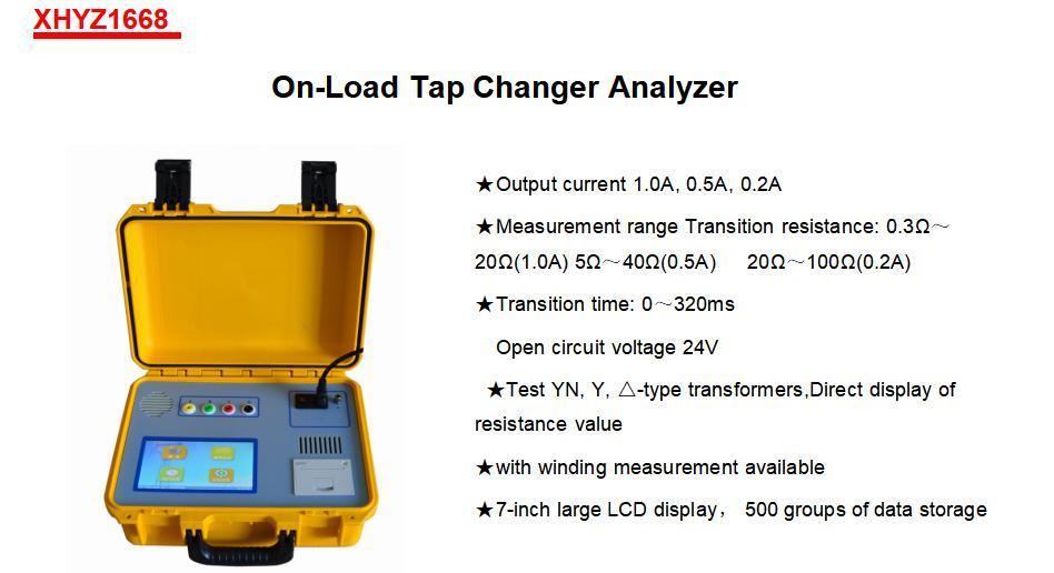 Xhyz1668 on-Load Tap Switch Tester