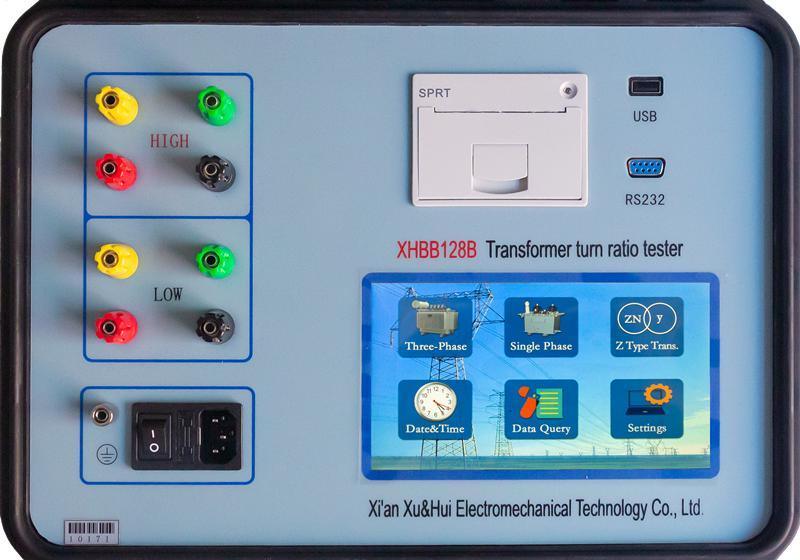 Portable Three Single Phase TTR Transformer Turn Ratio Tester
