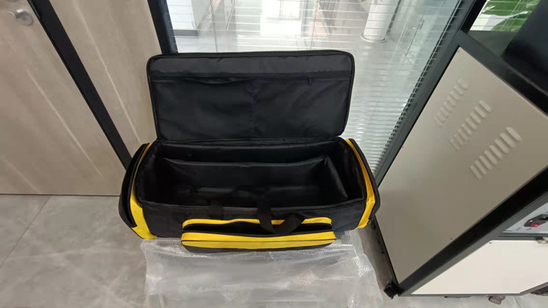 Portable Underground Cable Fault Locator Tester showing transmitter and receiver units